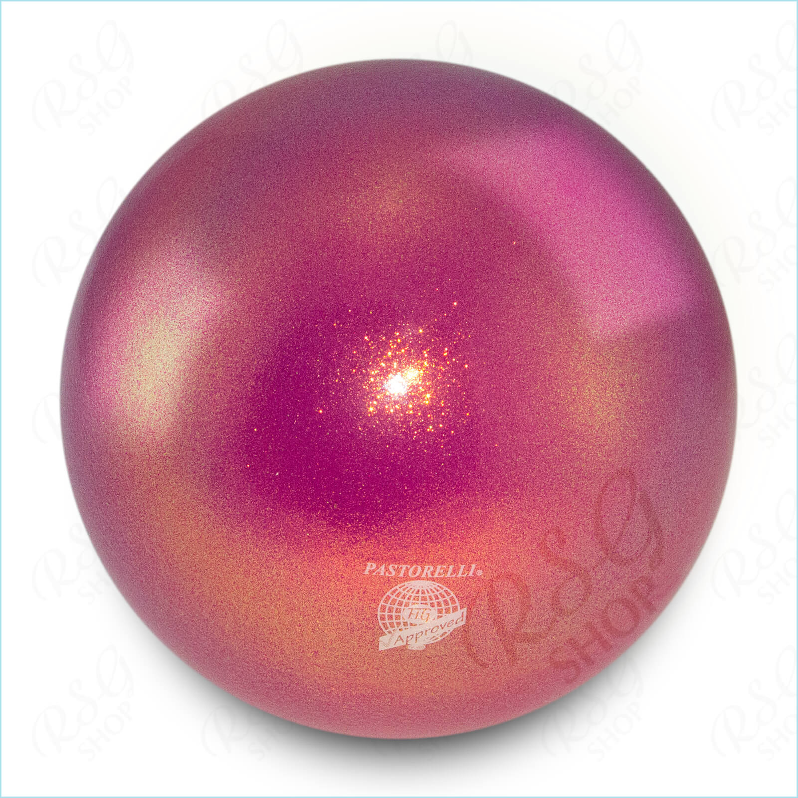 Ball Pastorelli King Magenta HV 18cm FIG competition gymnastics ball ...