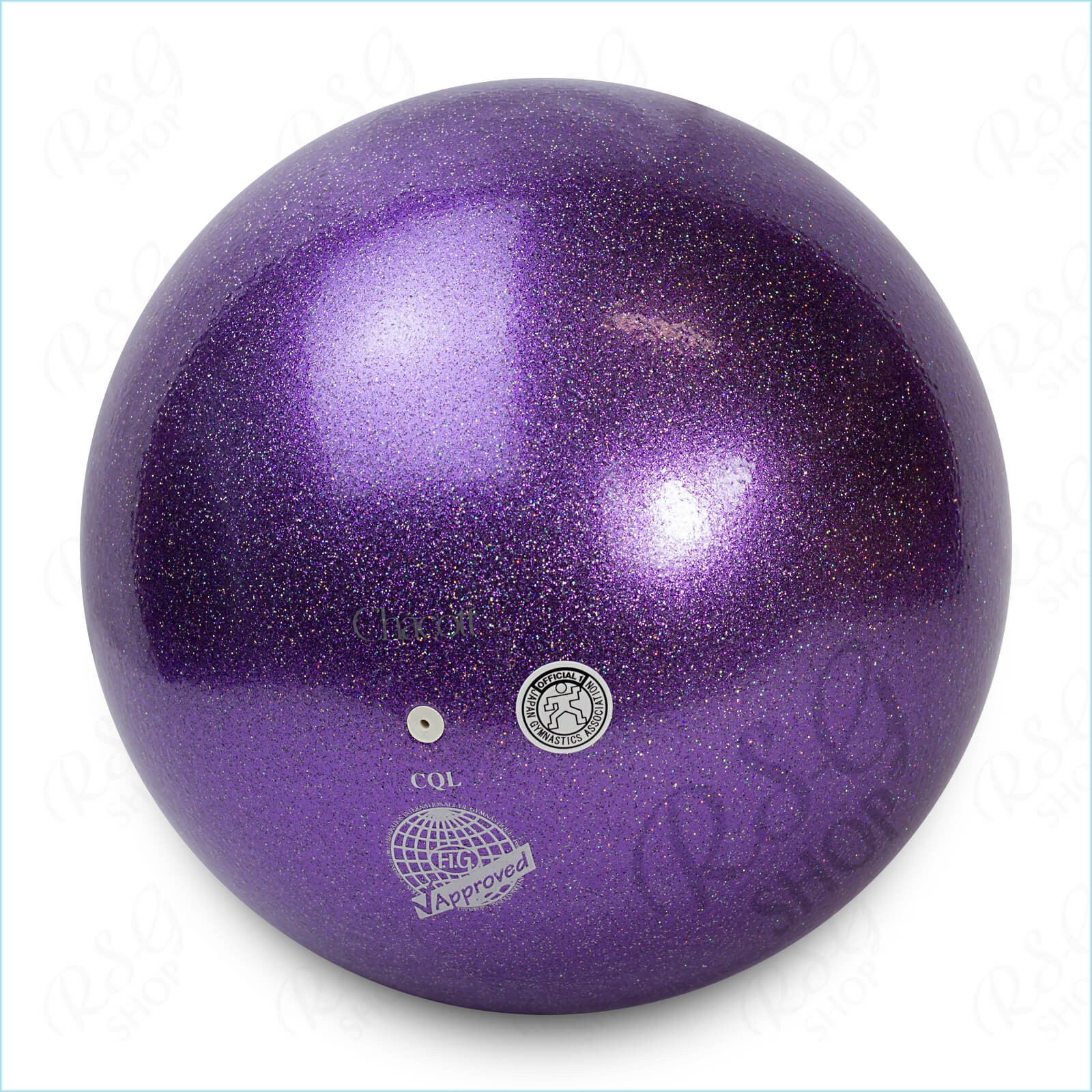 GRS ballon Chacott Prism FIG 18,5cm Violet Glitter